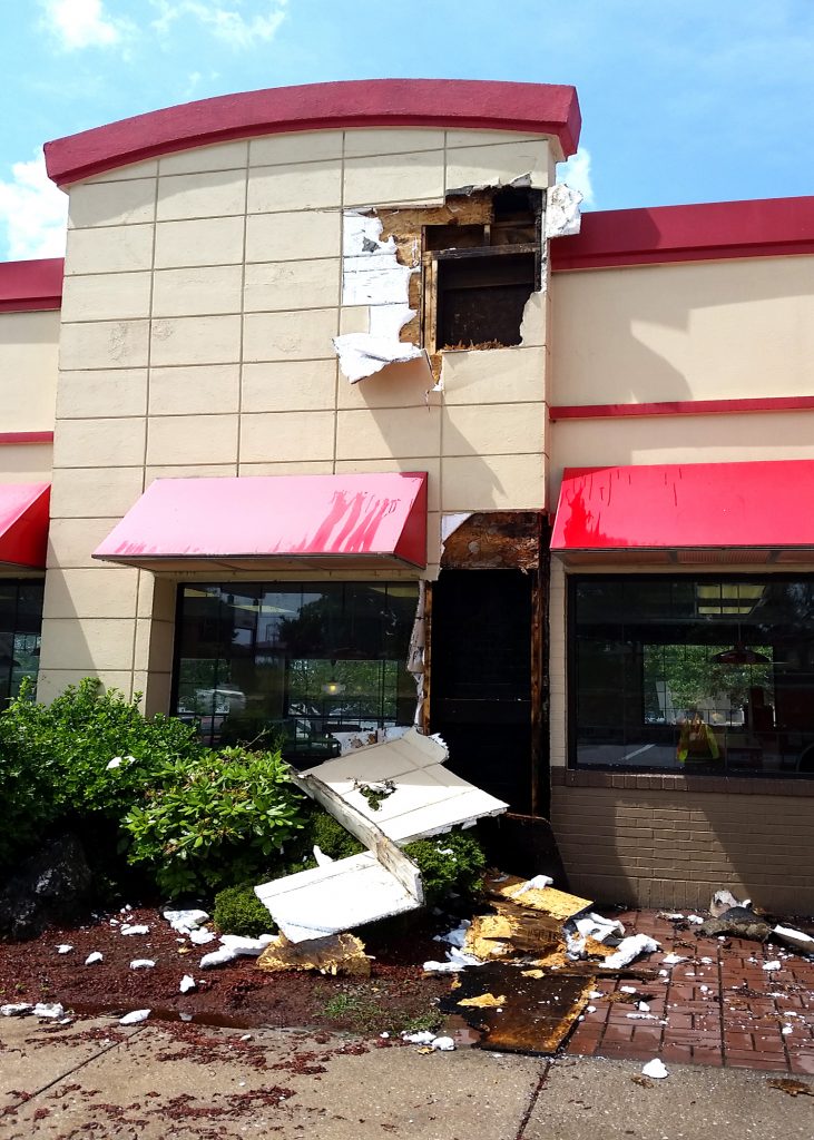 Saturday afternoon mulch fire at KFC in the Westminster TownMall ...