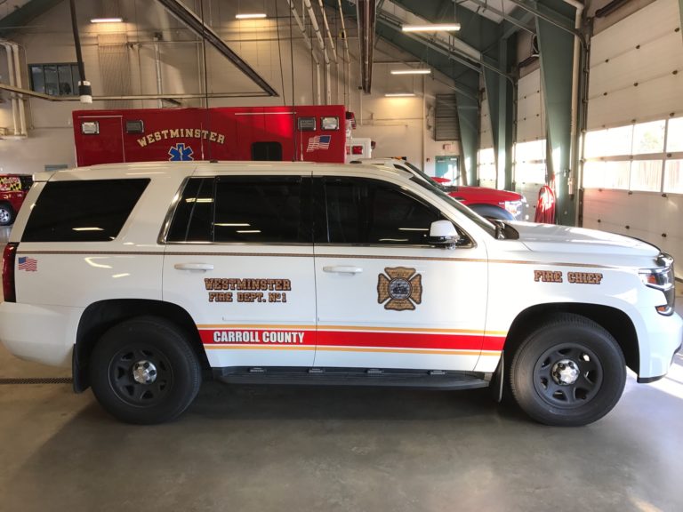New Chief's Vehicle | Westminster Volunteer Fire Department